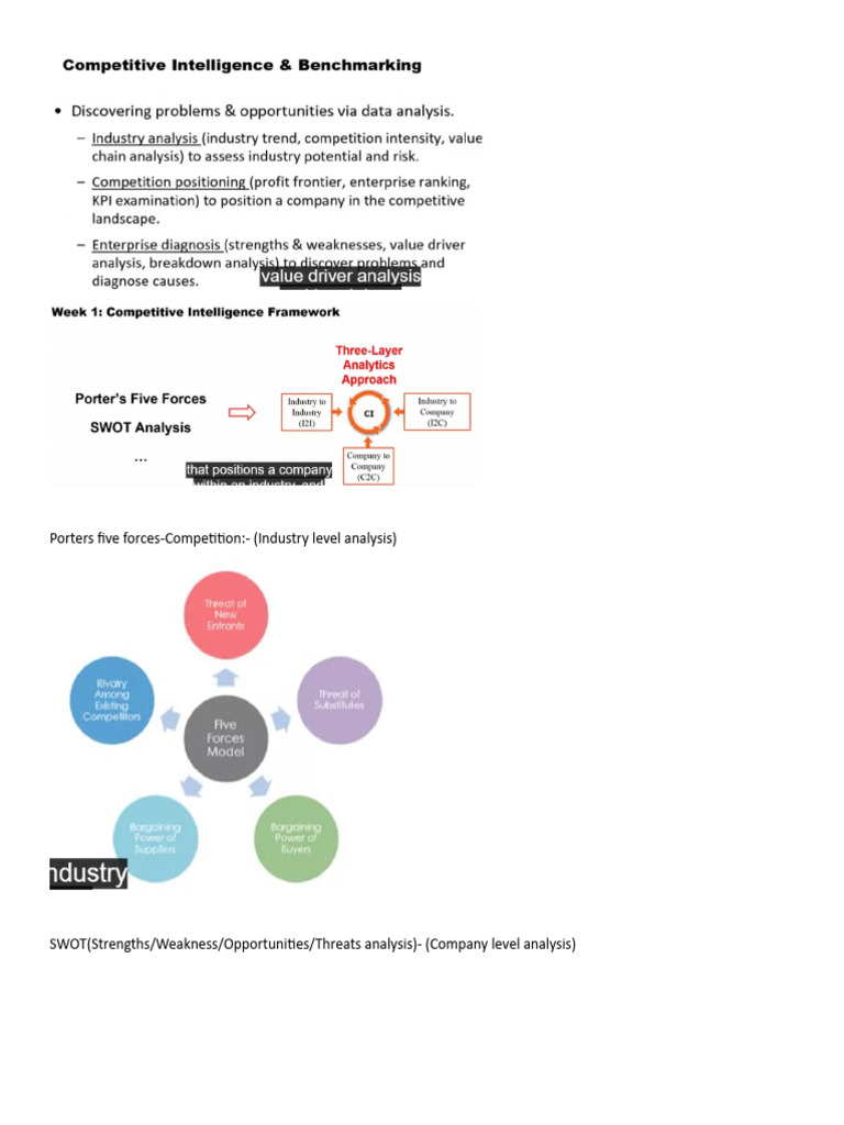 Coursera-SCM Analytics Notes | PDF | Investing | Profit (Economics)