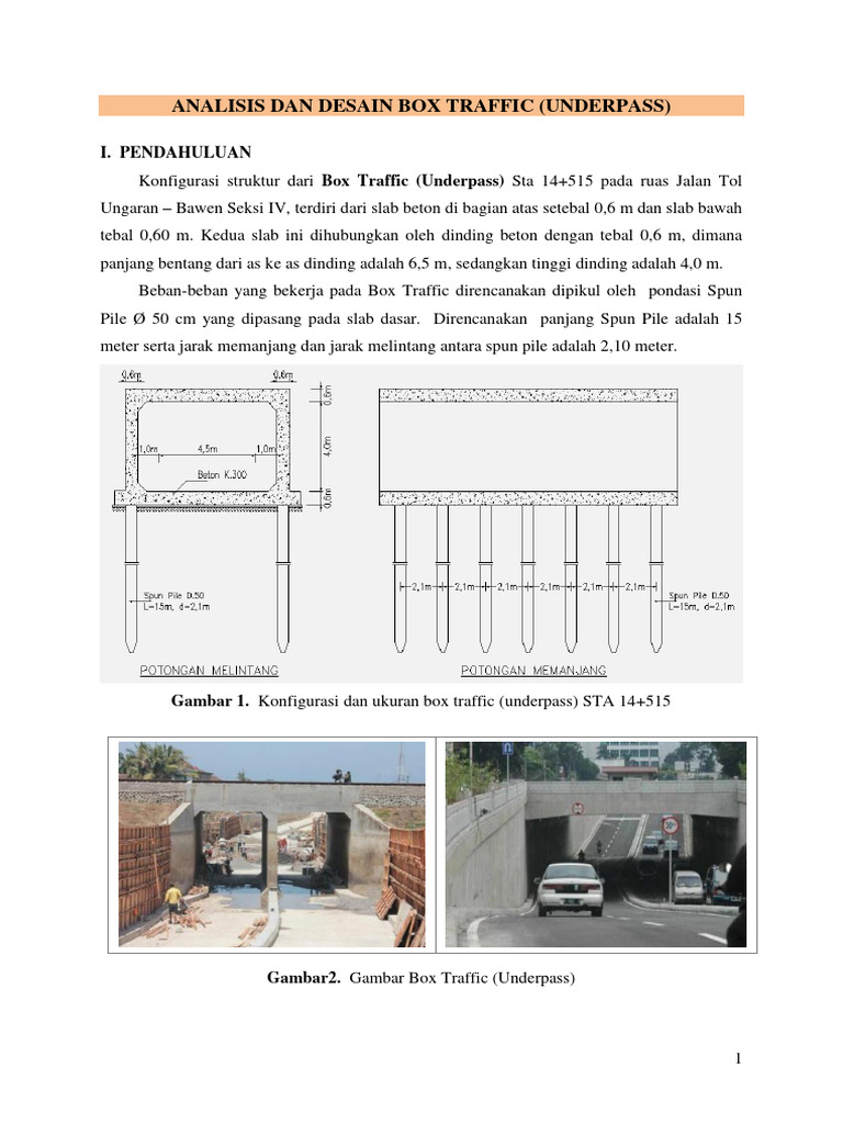 Desain Box Traffic (Kamis 3 Des 2015) | PDF
