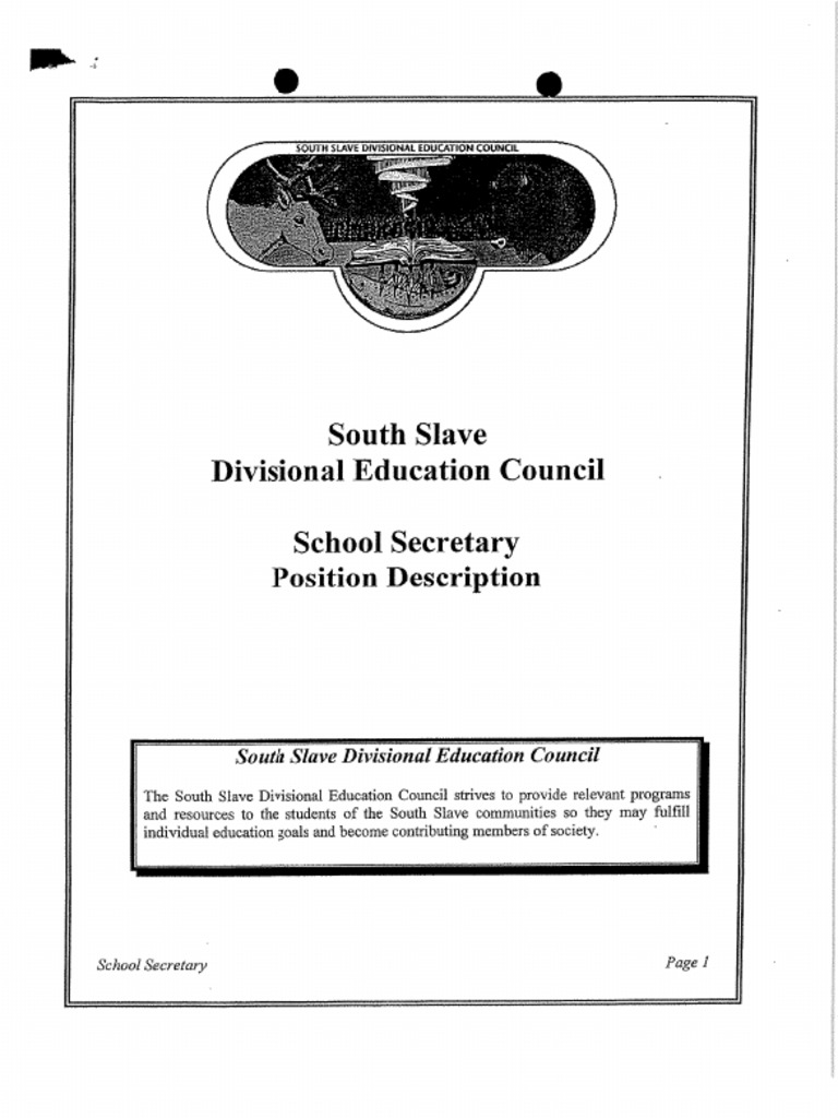 99-0729 School Secretary Sig 15 Oct 00 | PDF