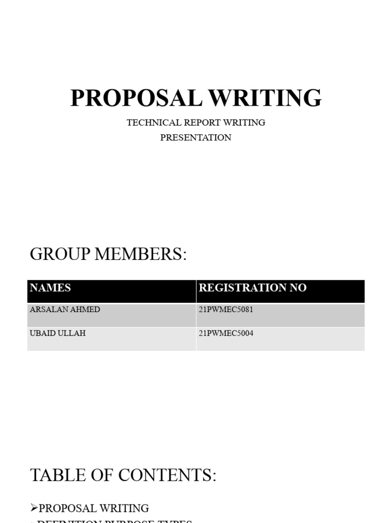 Proposal Writing | PDF | Methodology | Decision Making