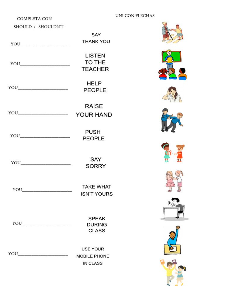 Good and Bad Manners WORKSHEET | PDF | Social Science