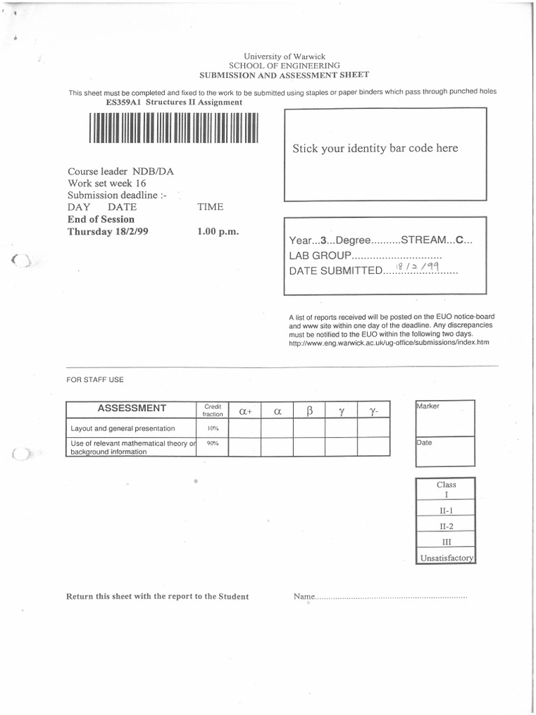 07 Structures II Assignment Steel Plate Girder | PDF