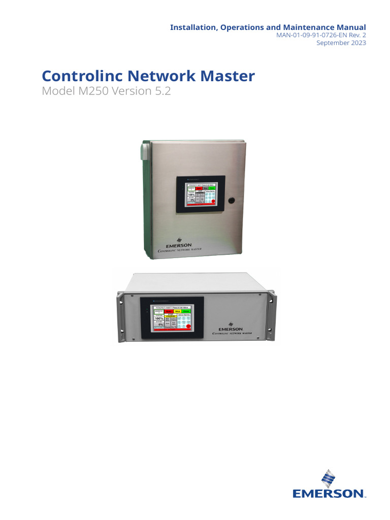 Manual Controlinc Network Master m250 en 9512496 | PDF | Computer Network | Ethernet