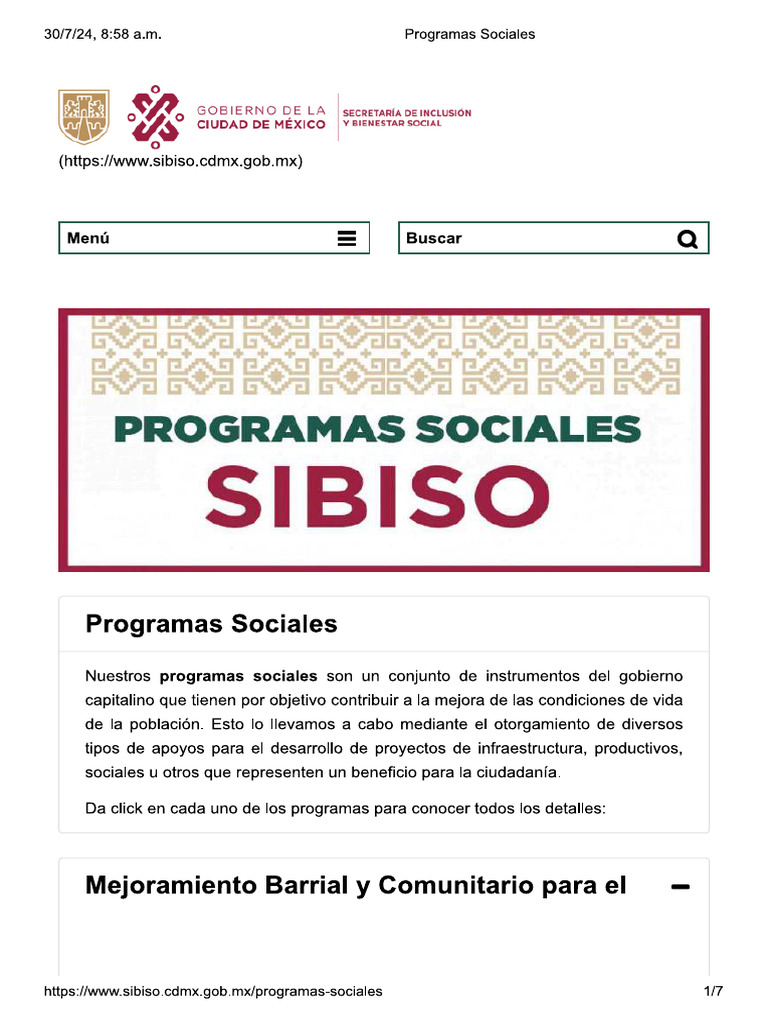 Programas Sociales | PDF | Computers