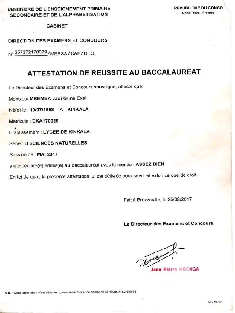 Bac | PDF