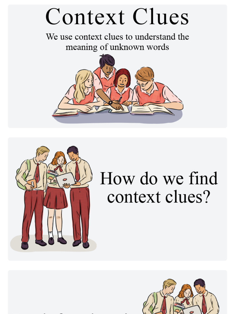 Context Clues | PDF | Linguistics | Language Mechanics