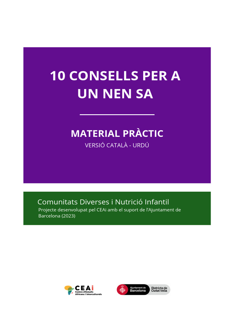 MATERIAL PRACTIC - Projecte Ceai | PDF