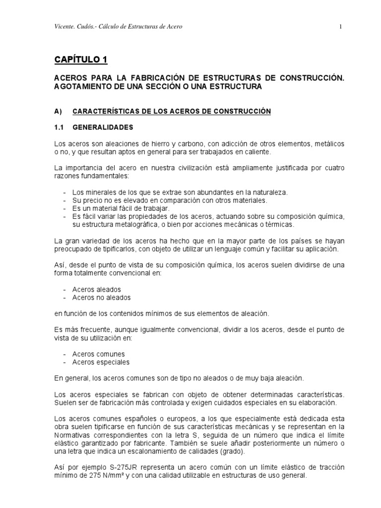 Cálculo de Estructuras de Acero - Vicente Cudós | PDF | Fatiga ...