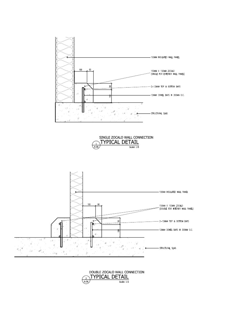 Zocalo Wall Details | PDF