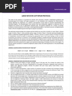 MOON Post-Operative Rotator Cuff Repair Immediate Therapy Protocol ...