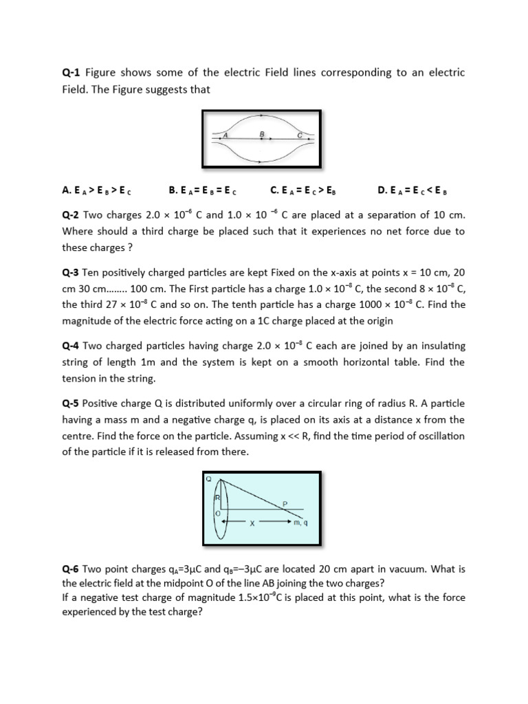 Home Work Sheet Phy | PDF