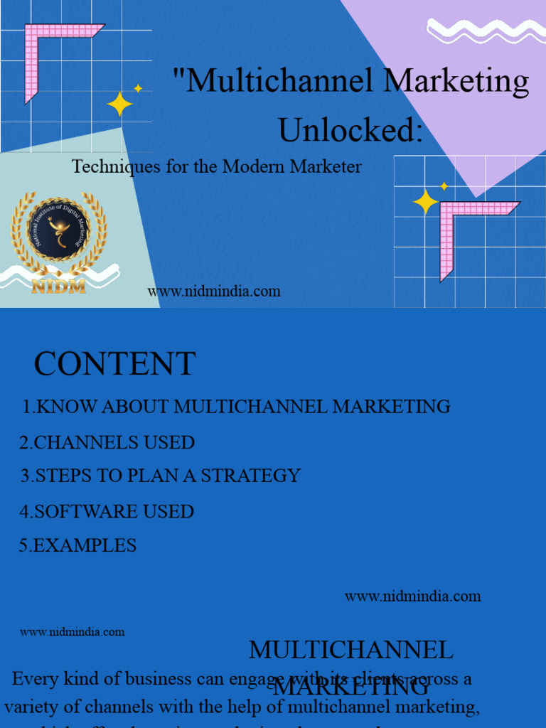 Multichannel Marketing Unlocked | PDF | Marketing | Information Technology