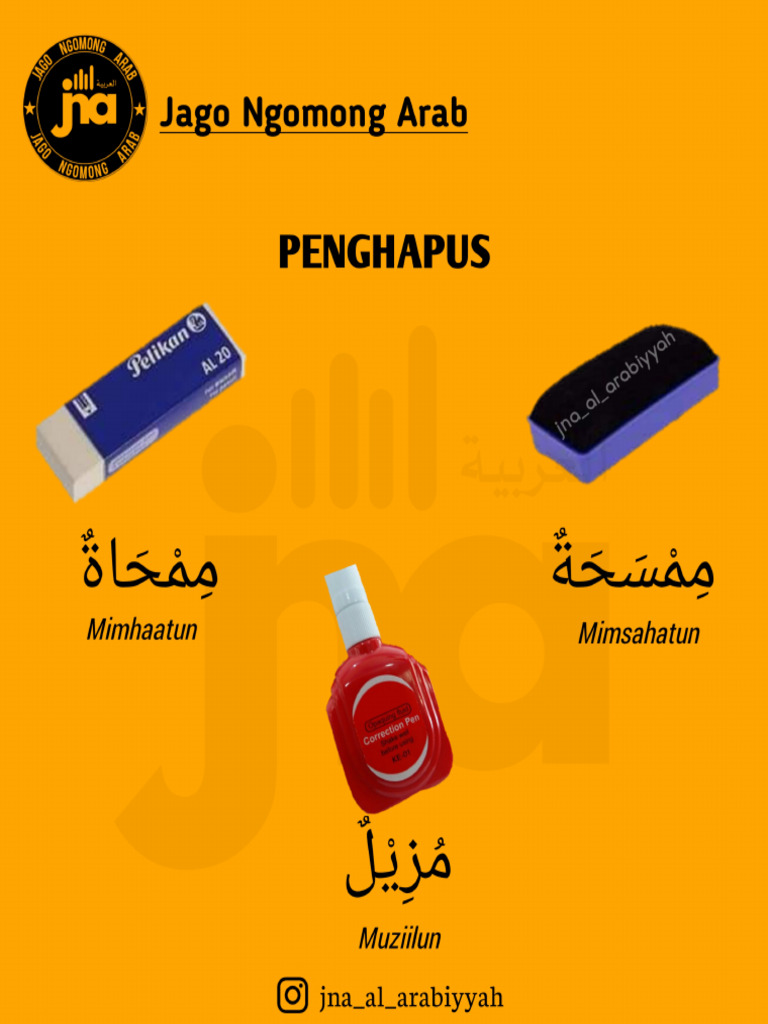 ATK Macam2penghapus Kosakataarab JNA | PDF