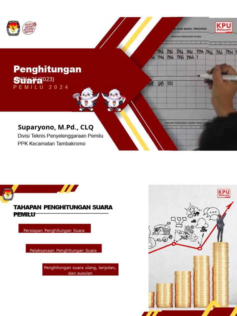 Modul 4 Pelatihan Perhitungan Suara | PDF