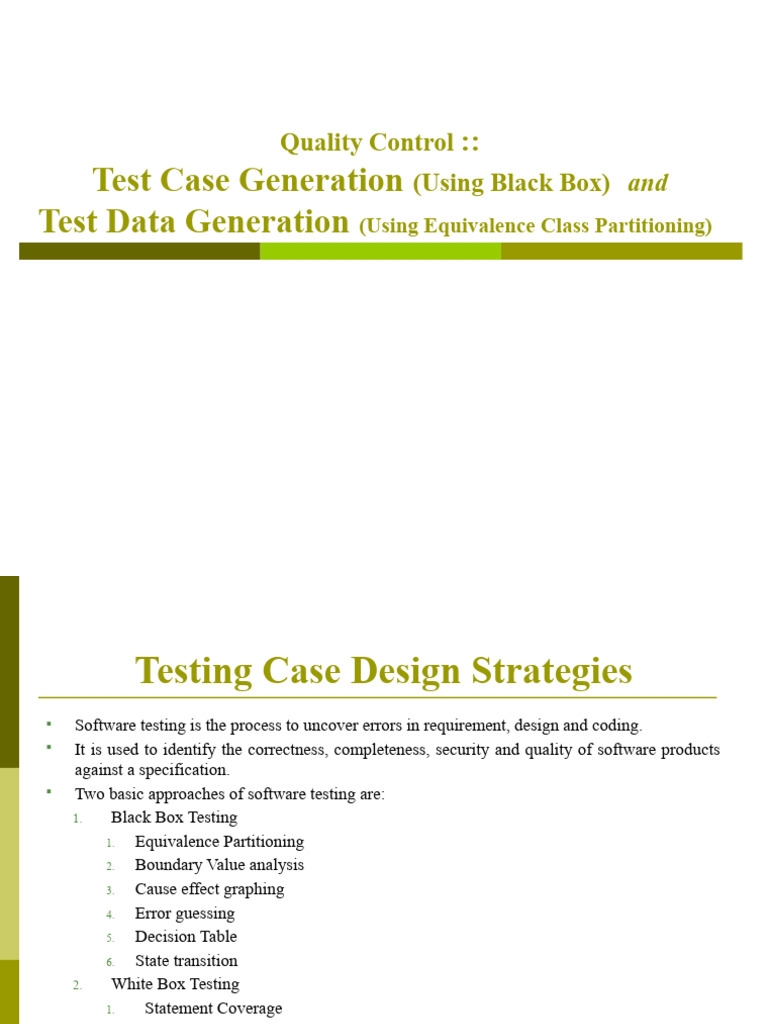 Black Box | PDF | Software Testing | Quality Assurance