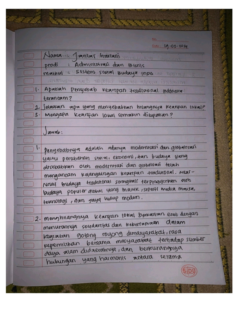 Janiar Hariani (Adm Bisnis) | PDF