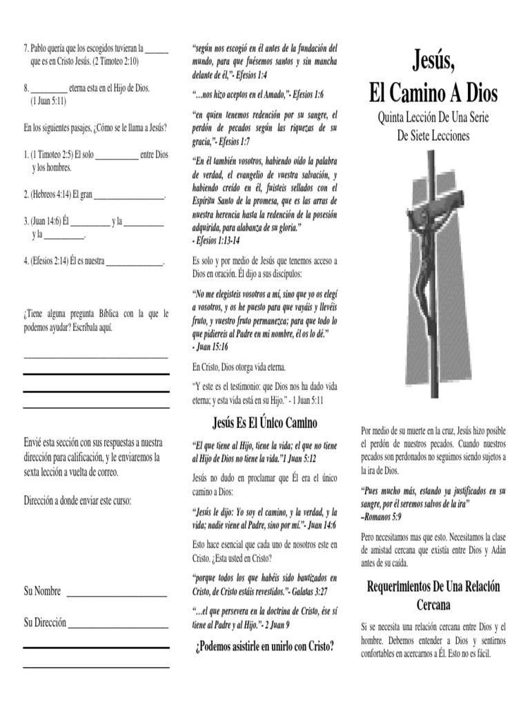 Jesus El Camino A Dios | PDF | Cristo (título) | Jesús