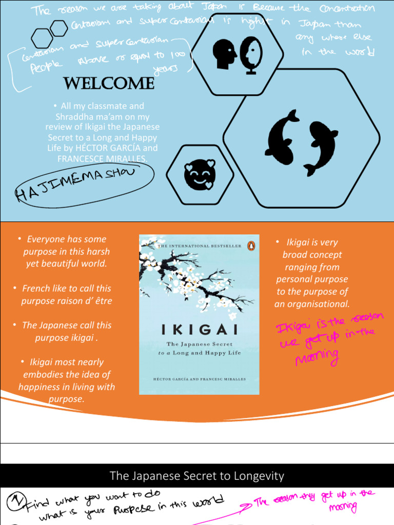 Ikigai Presentation Pdf Social Psychology Motivation
