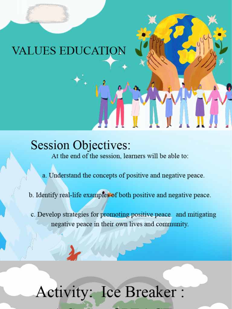 Understanding Positive and Negative Peace | PDF | Peace | Violence