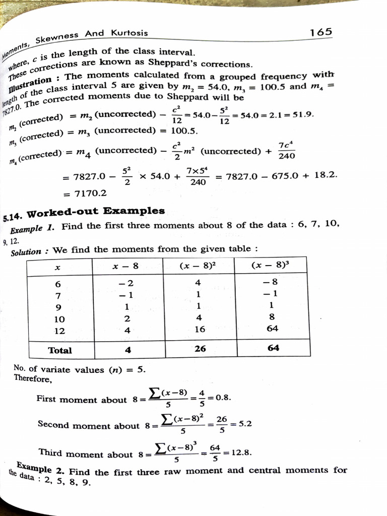 Moment Skewness and Kurtosis | PDF | Descriptive Statistics ... Moment Skewness and Kurtosis | PDF | Descriptive Statistics ...