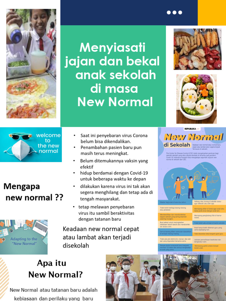 Pemateri 3 Menyiasati Jajan Dan Bekal Anak Sekolah Dimasa New Normal | PDF | Sains & Matematika ...