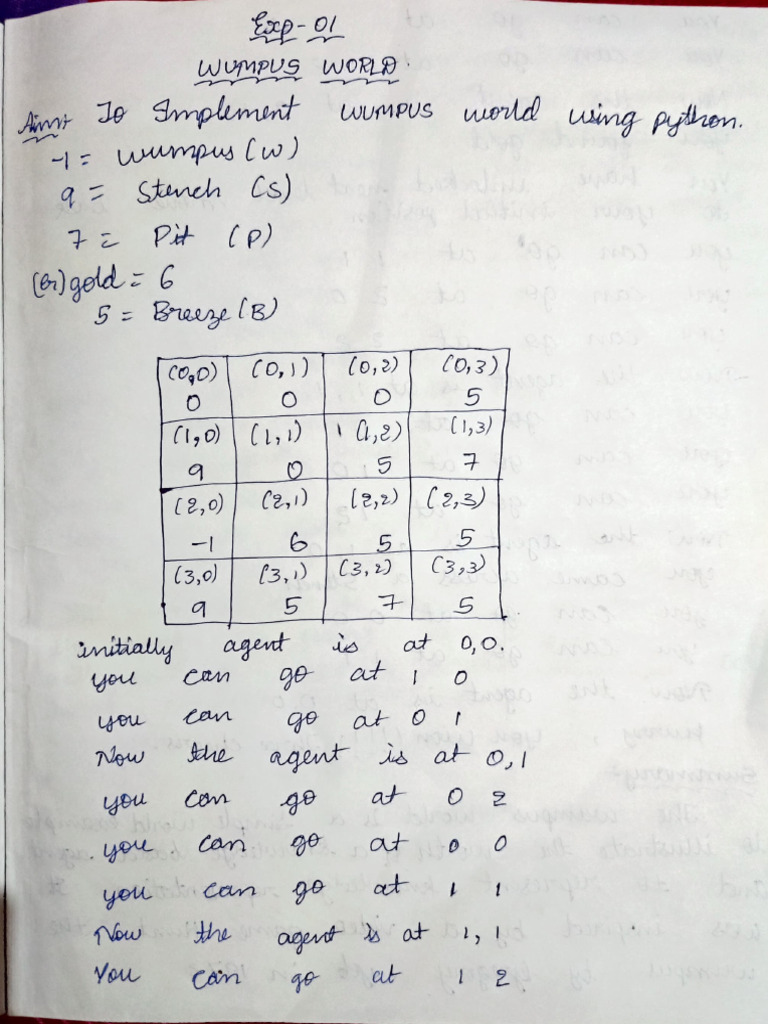 AI Experiment - 01 | PDF