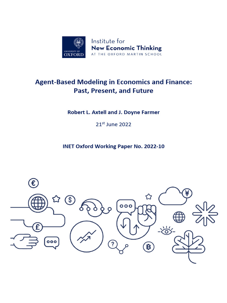 Agent-Based Modeling in Economics and Finance Pas | PDF | Agent Based Model | Economics