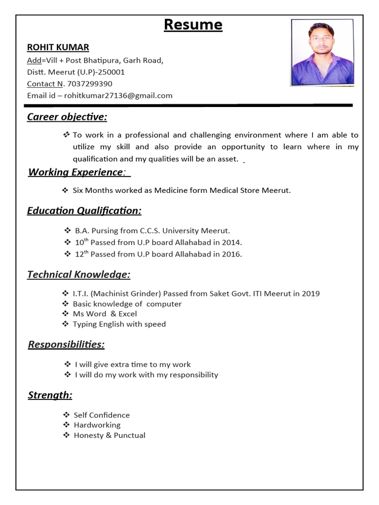 ROHIT Resume | PDF