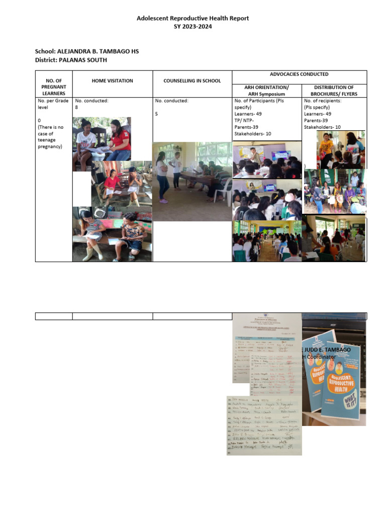 Arh-Report-Alejandra BTHS - 120526 | PDF