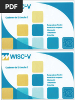 Cuadernillo 2 Wisc-V | PDF | Sangre | Tierra
