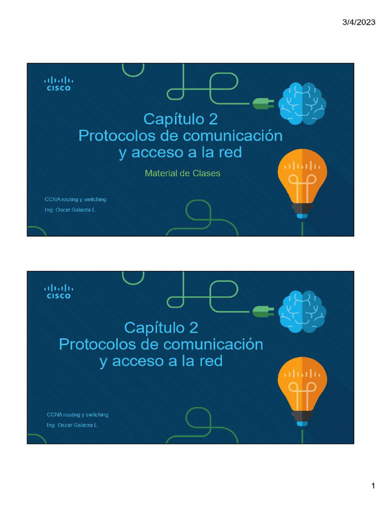 Capitulo 2 Protocolos de Comunicación | PDF