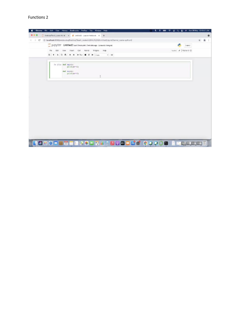 Python - Functions 2 | PDF