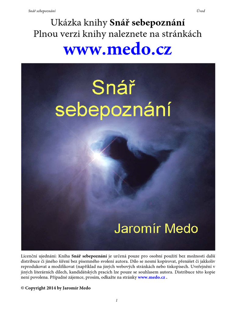 Snar Sebepoznani Ukazka | PDF