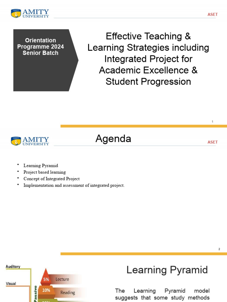 Effective Learning | PDF | Project Based Learning | Learning