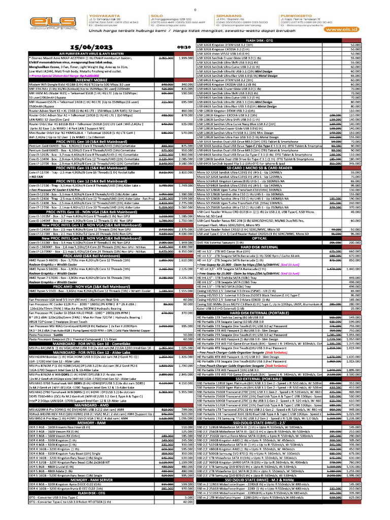 Book 13 ELS 15 Juni 2023 | PDF