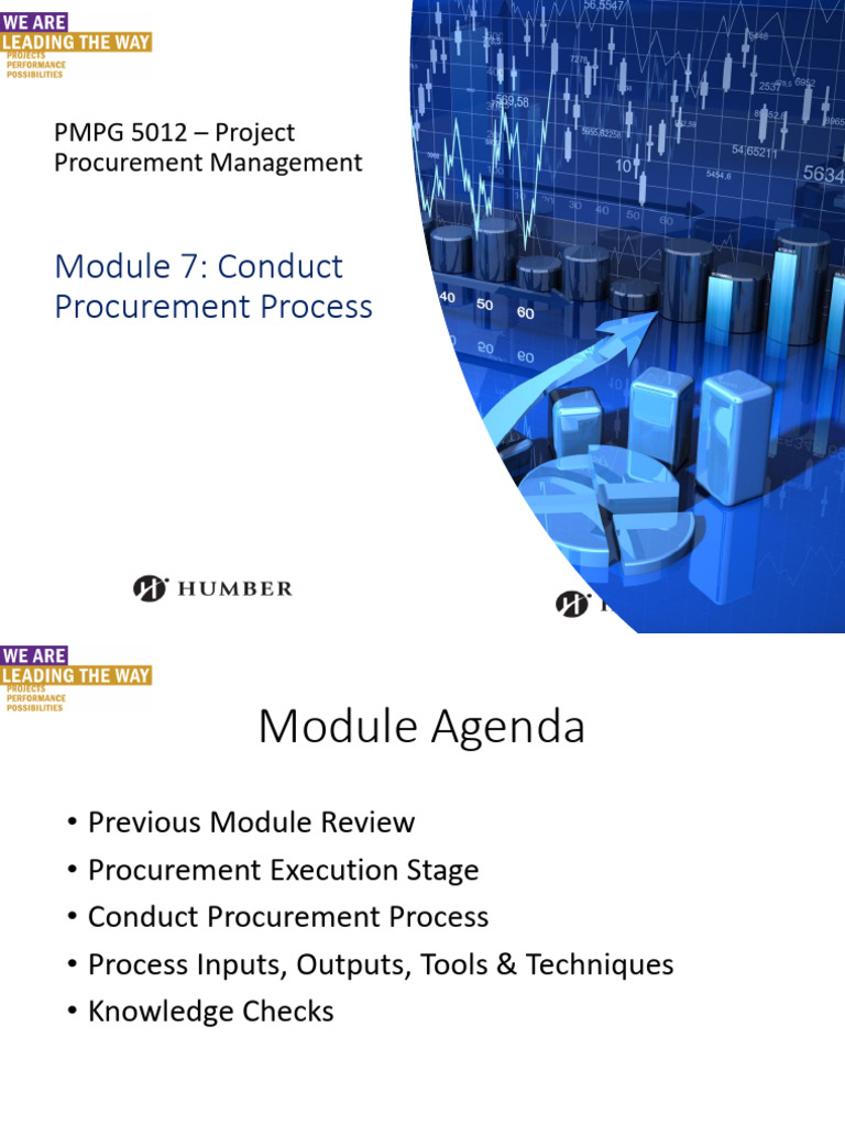 Module 7 - Conduct Procurements S24 0NA | PDF | Procurement | Project ...