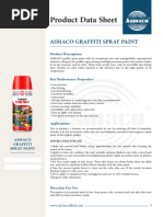 Spray Paint ASMACO - MSDS | PDF | Paint | Secondary Sector Of The Economy