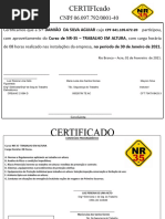 RQ 22 - Lista de Presença em Treinamento Rev 01 | PDF