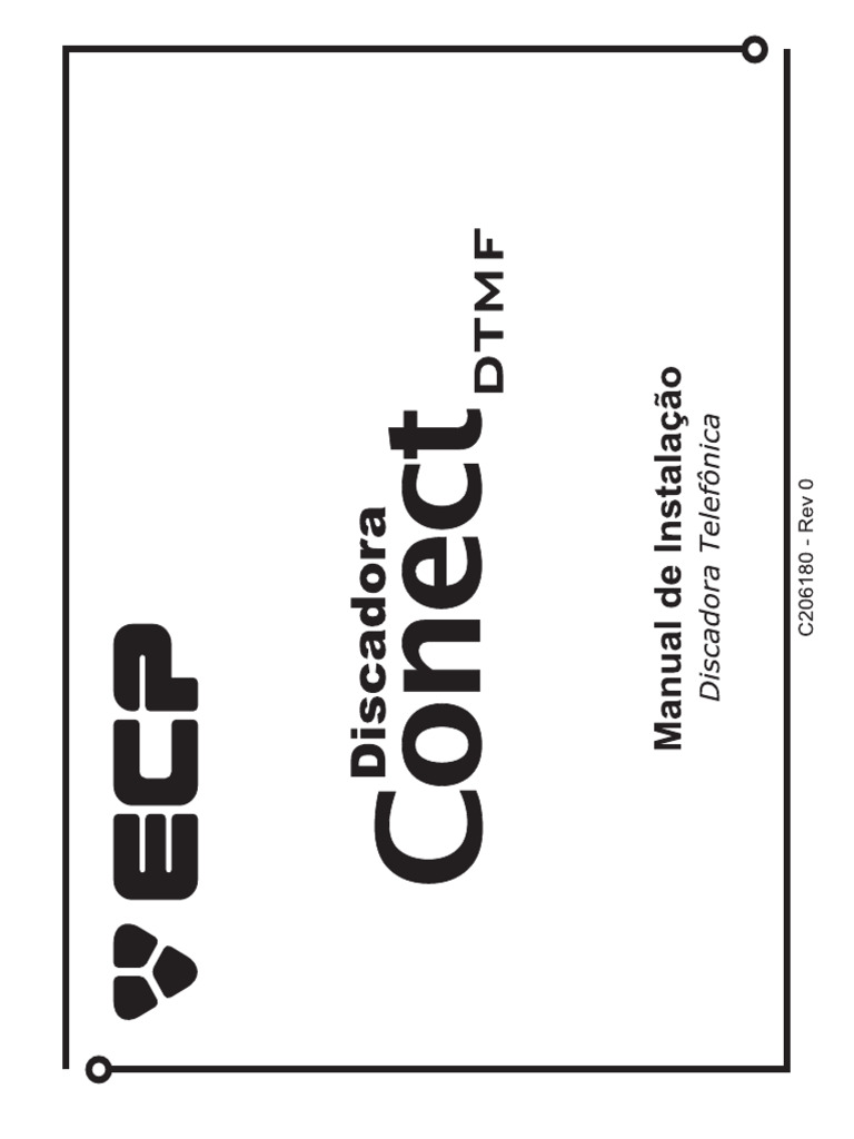 C206180 Manual Discadora DTMF - Rev 0 - Grande Eletro | PDF | Telefone | Armazenamento de dados ...