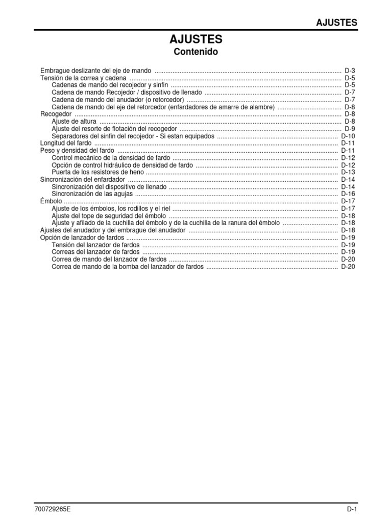 7105 7110 7115 - Parte11 | PDF | Heno | Embrague