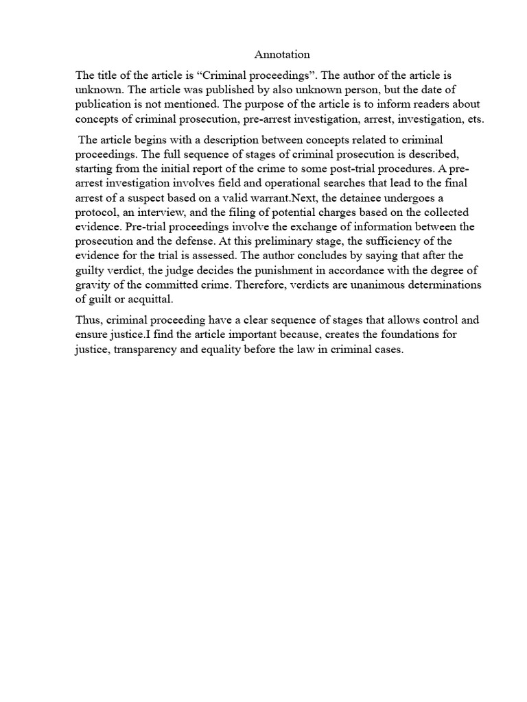 Annotation English | PDF