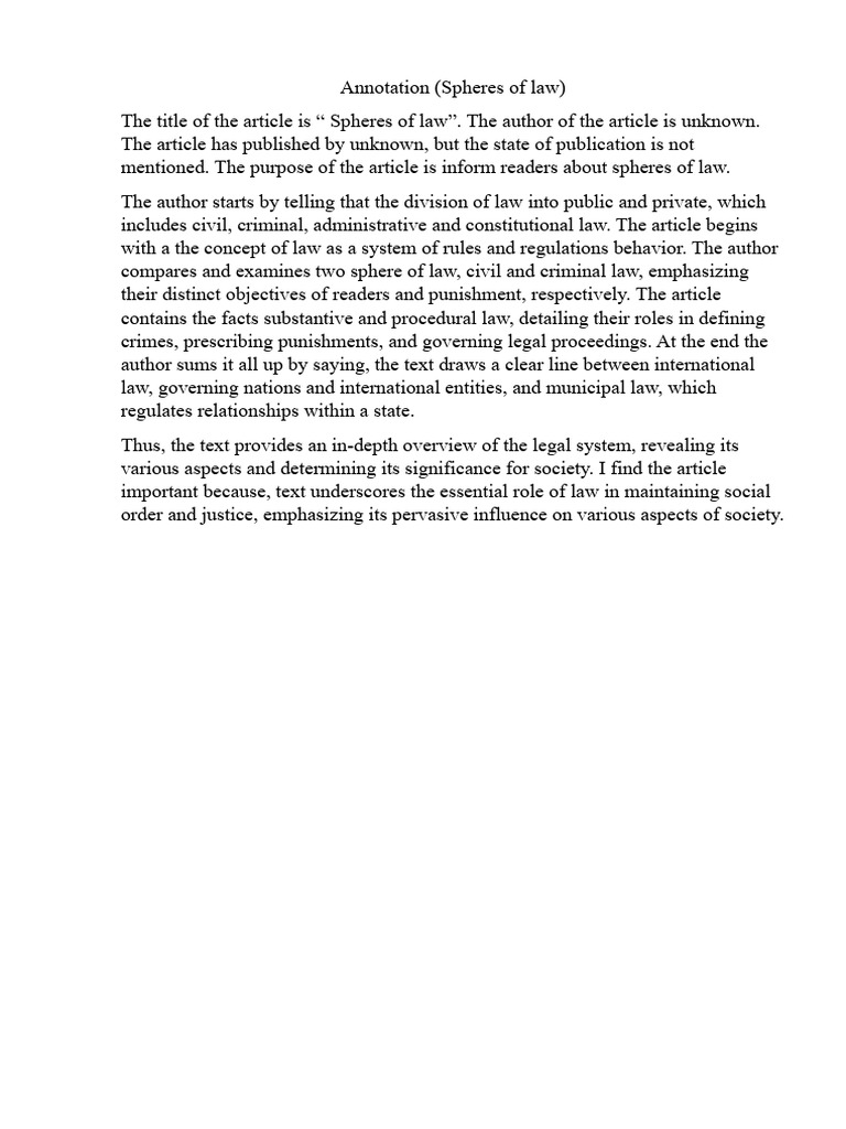 Annotation English | PDF | Finance & Money Management