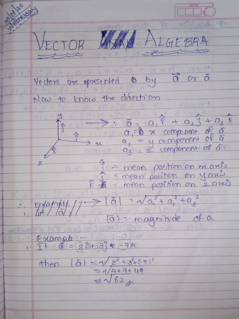 Vector Algebra2 | PDF