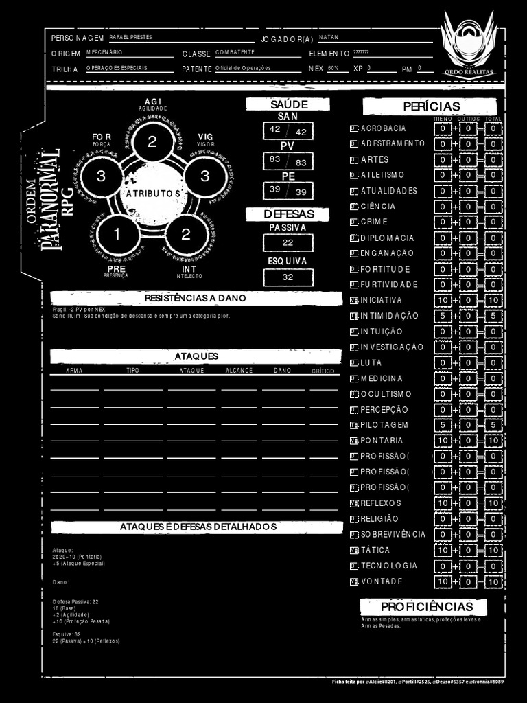 Rafa Ficha Incompleta | PDF