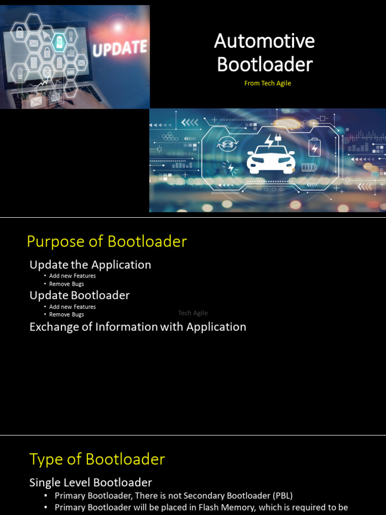 Concepts of Automotive Bootloader | PDF | Flash Memory | Booting