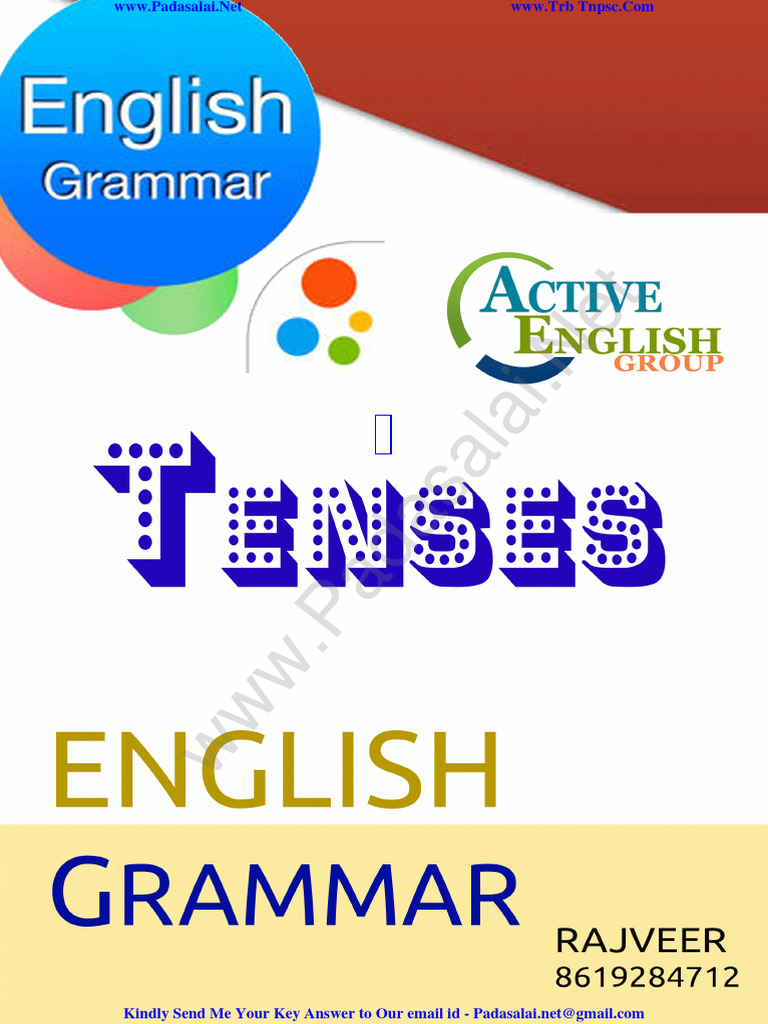 All English Tenses PDF Download | PDF | Perfect (Grammar) | Grammatical ...