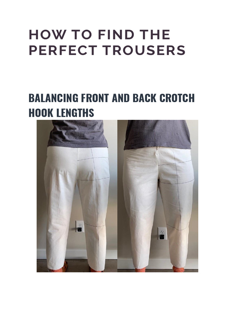 How To Find The Perfect Trousers | PDF | Trousers | Length