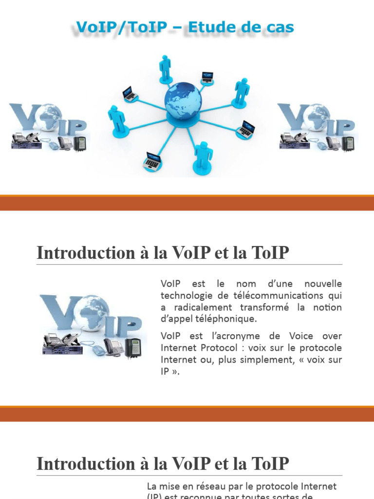 Telephonie Sur Ip | PDF | Voix sur IP | séance d'initiation au protocoles