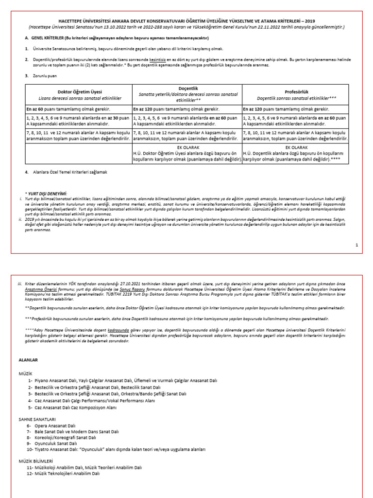 Adk Kriterleri Ekim 2022 | PDF
