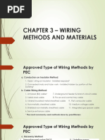 Pec Chapter 3 1 | PDF | Electrical Wiring | Electrical Conductor